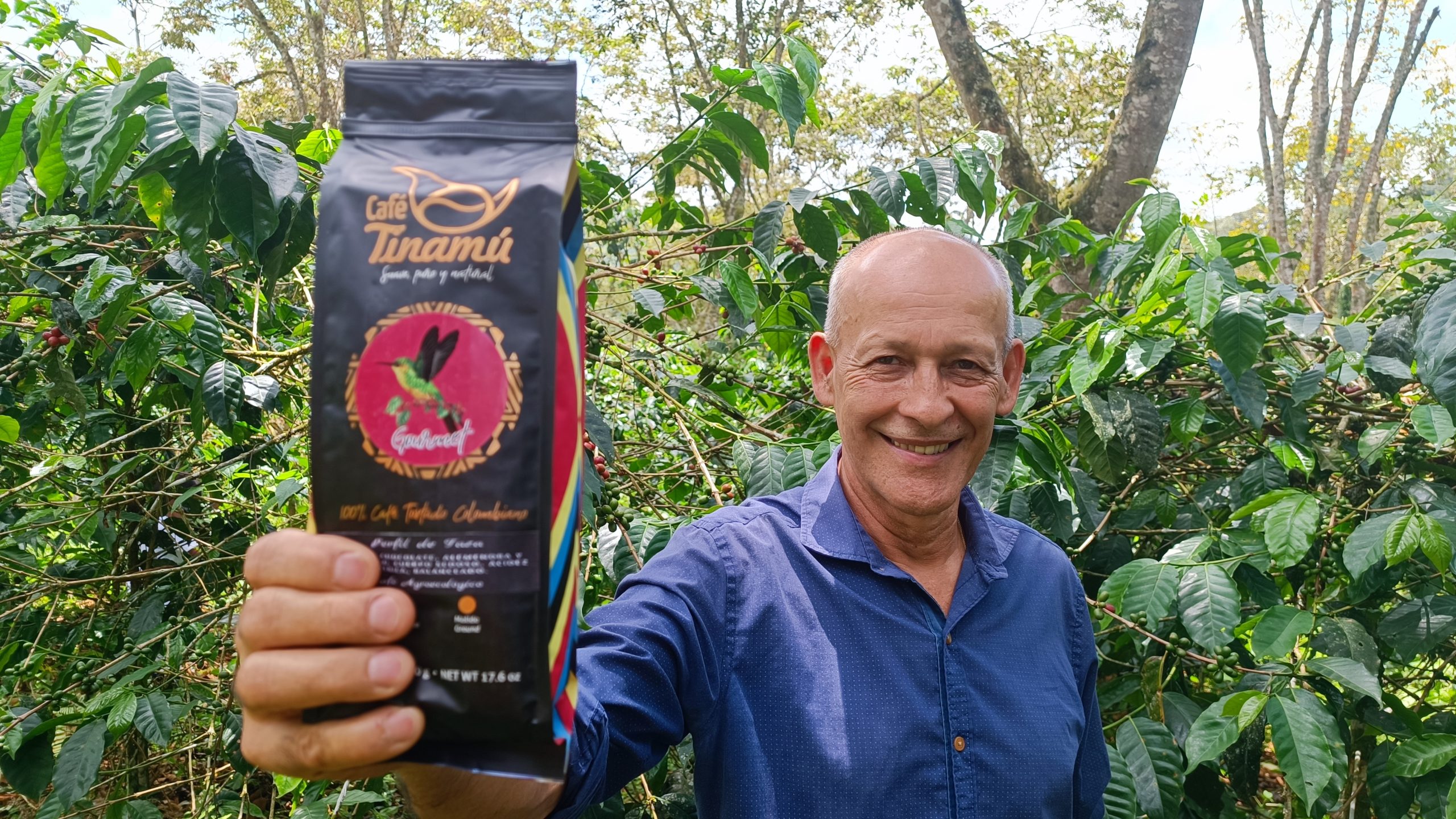 Café Tinamú, de La Marina en Tuluá, presente en Cafés de Colombia Expo ...